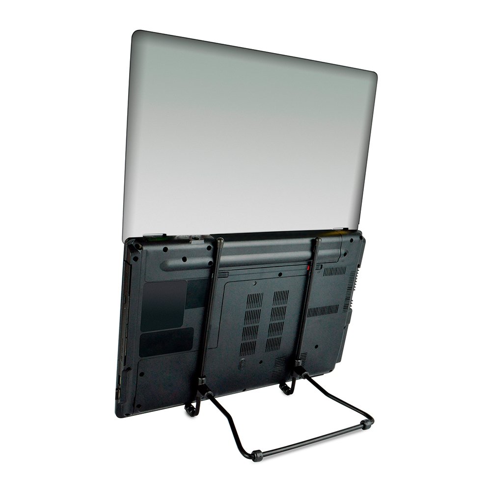 BASE PARA NOTEBOOK RELIZA AJUSTAVEL METAL PRETO - Company Informatica