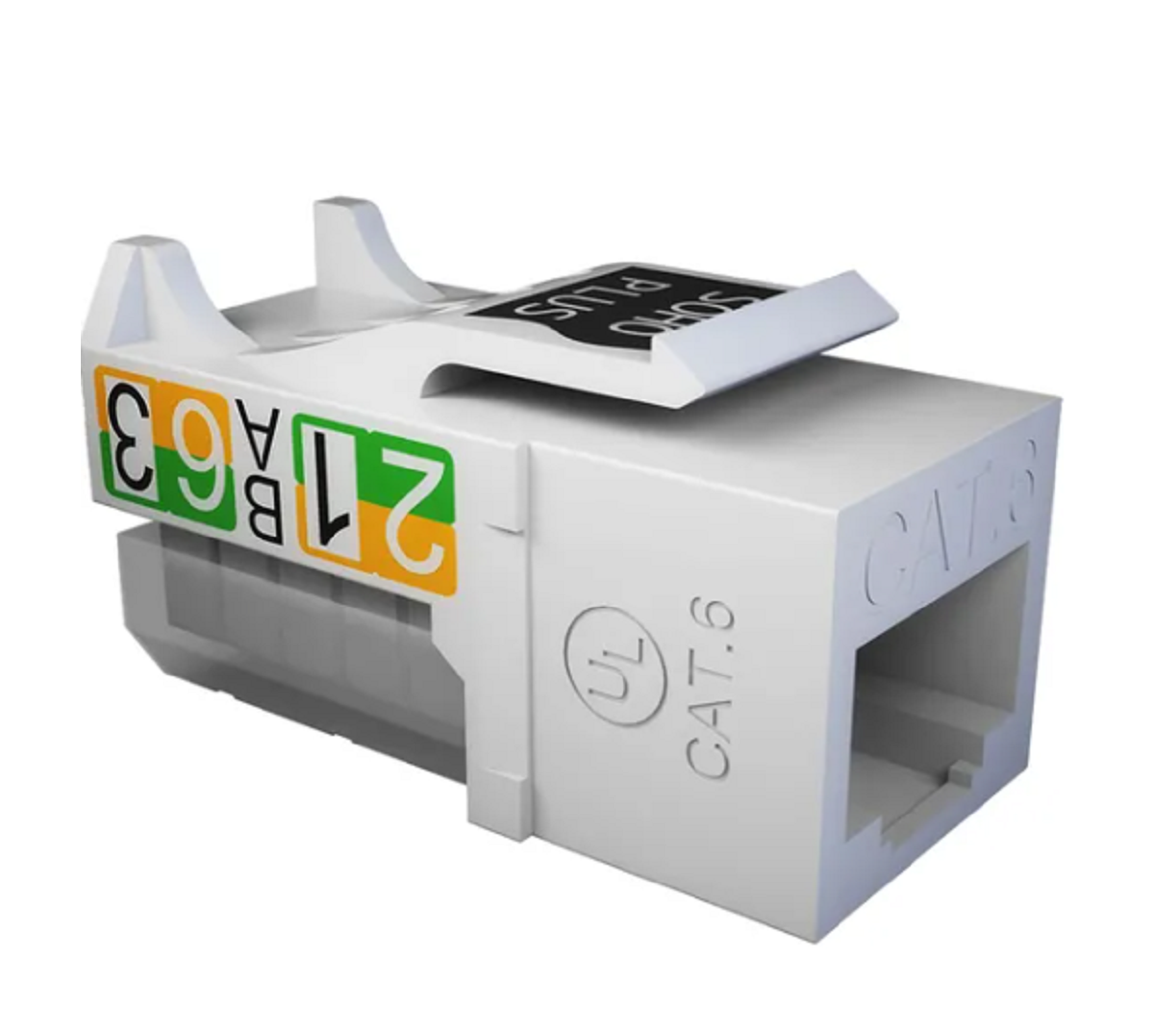 CONECTOR JACK FEMEA RJ-45 CAT6 FURUKAWA BRANCO T568A/B - Company ...