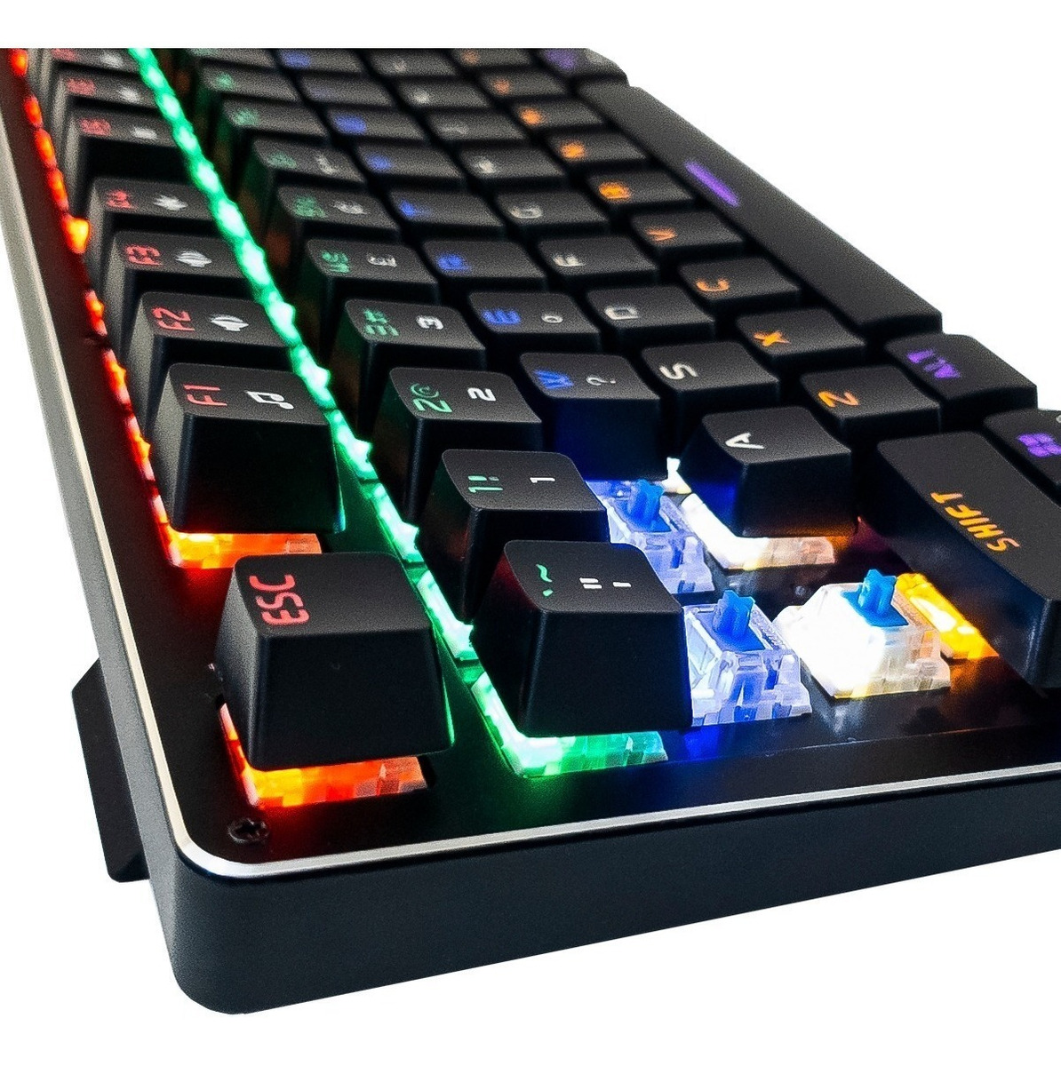 TECLADO USB KNUP GAMER MECANICO C/LED PRETO KP-2051/ME - Company ...
