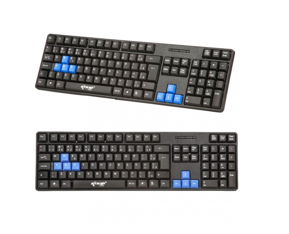 Teclado Usb Knup Preto Kp 2044 Company Informatica